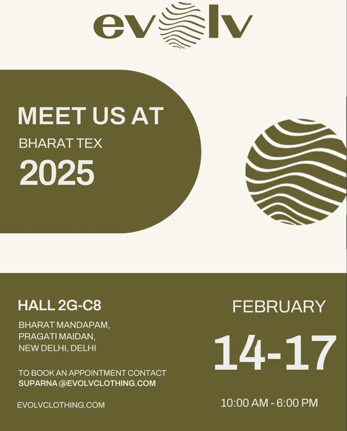 Evolv Clothing at Bharat Tex 2025: Leading the Way in Innovation ...